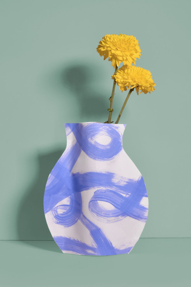 Diy Paper Vase Common Sparrows